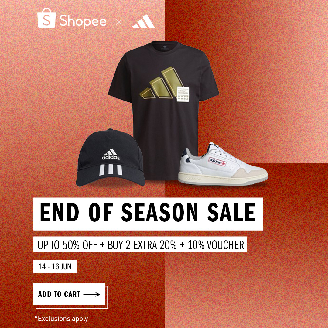 adidas Official Online Store, June 2024 | Shopee Malaysia