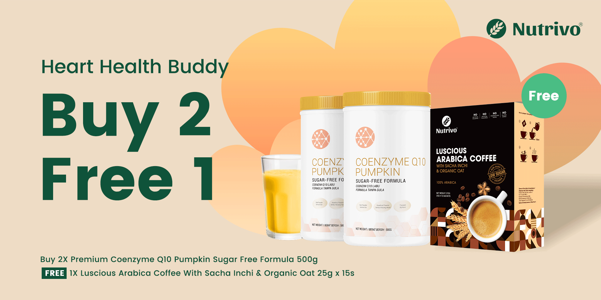 Nutrivo Online, August 2024 | Shopee Malaysia