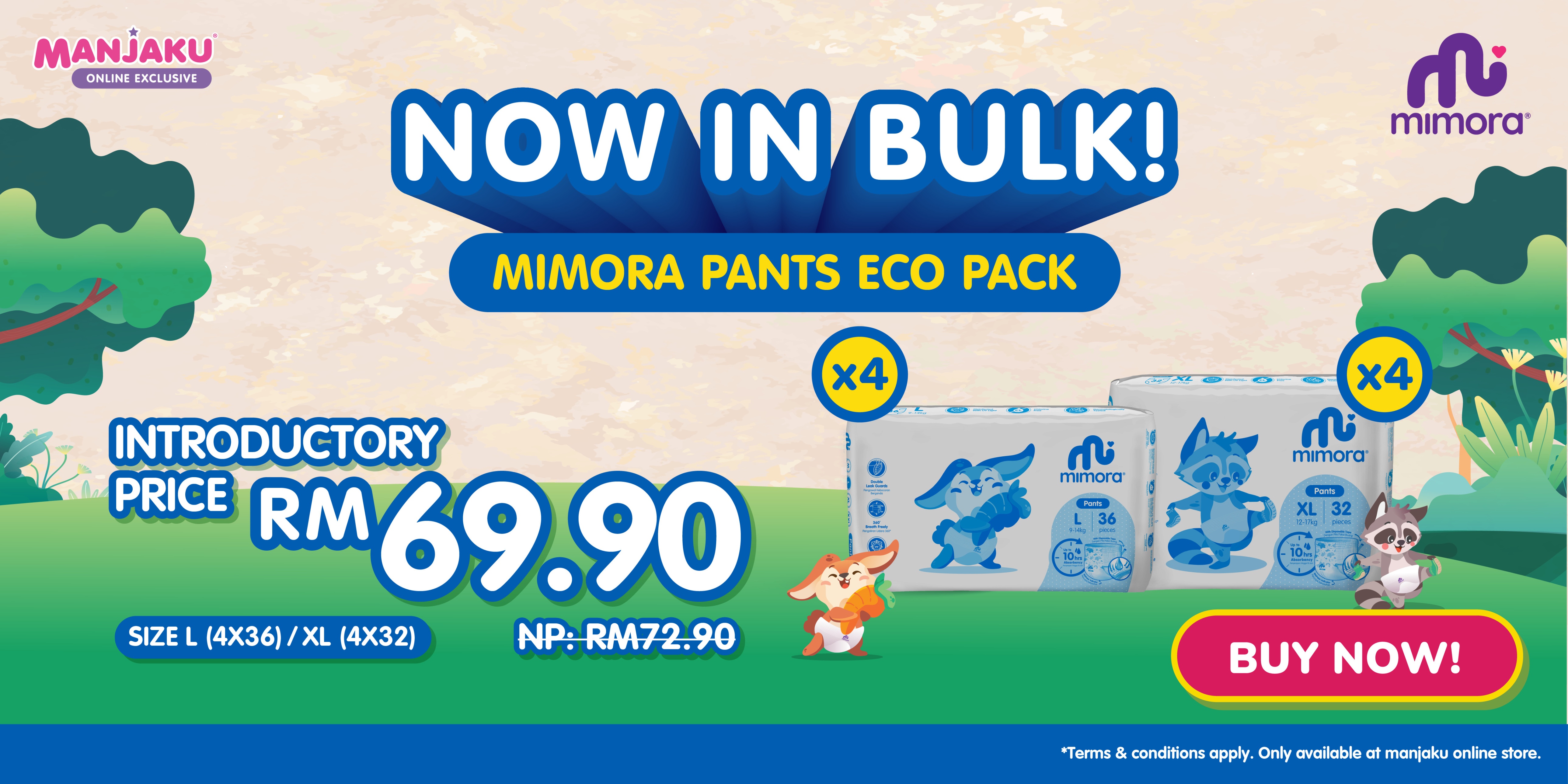 Manjaku Baby Mall Official Store Online, November 2024 | Shopee Malaysia