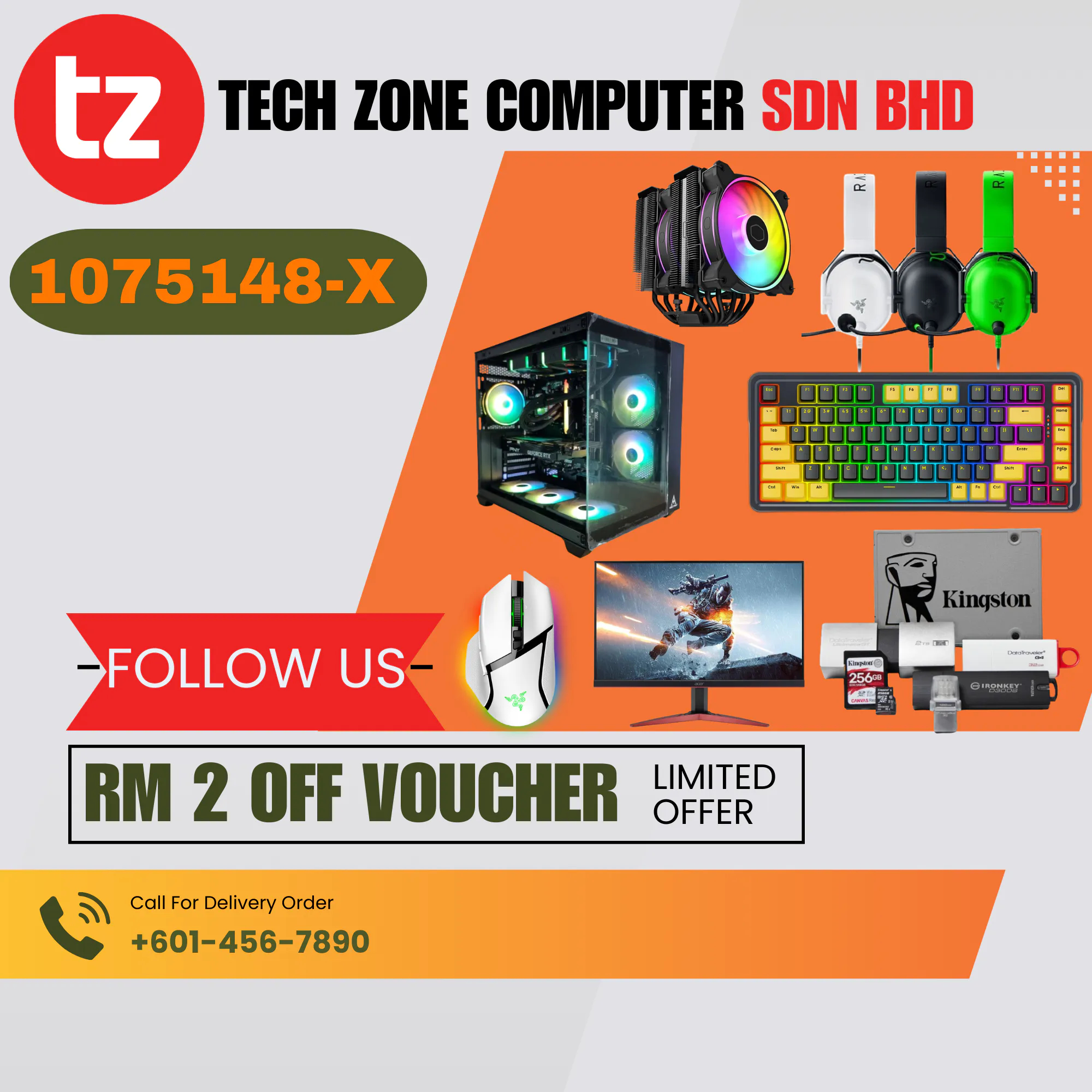 Tech Zone Computer, Online Shop | Shopee Malaysia