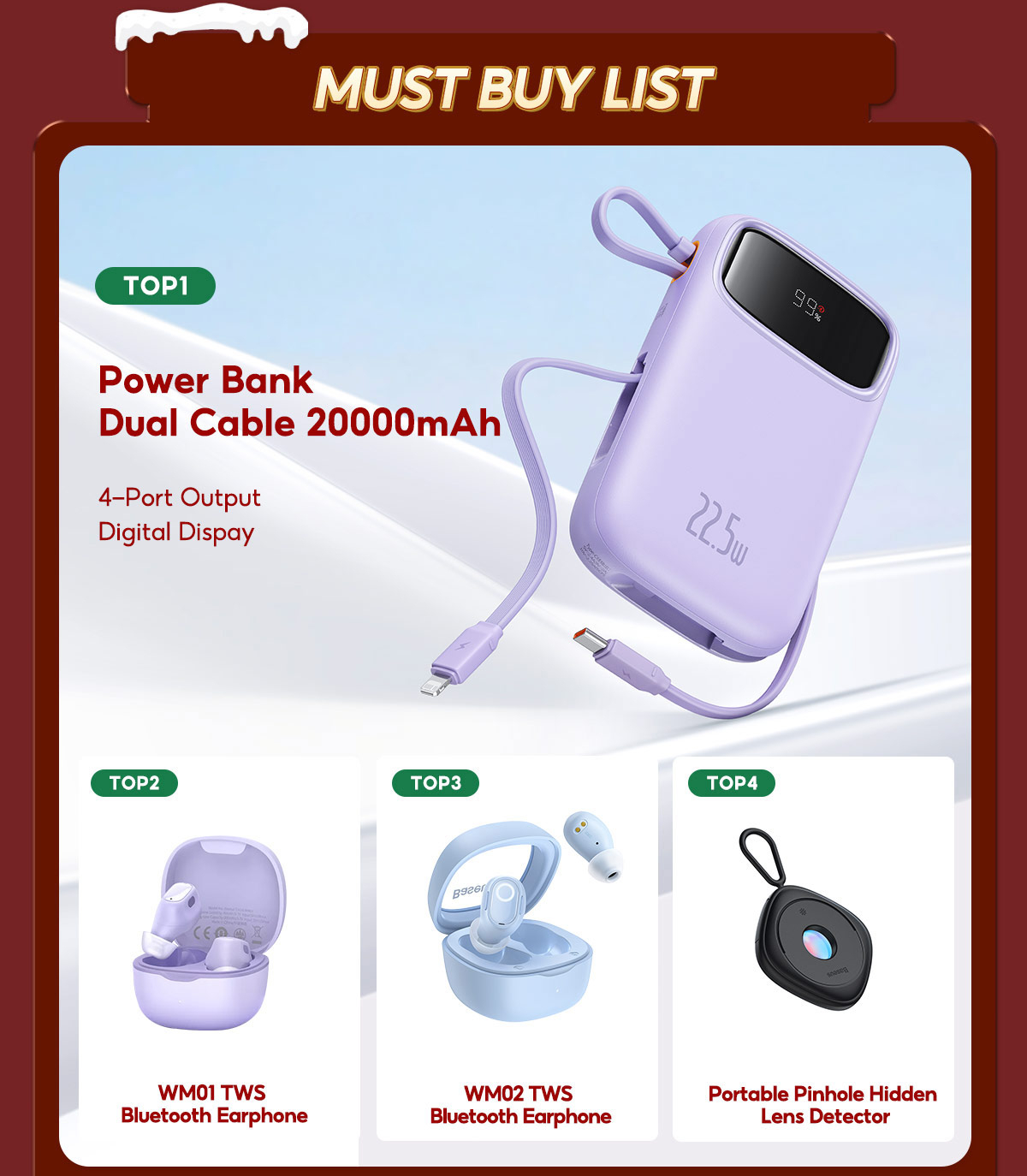 Baseus MY Official Store Online, December 2023 | Shopee Malaysia