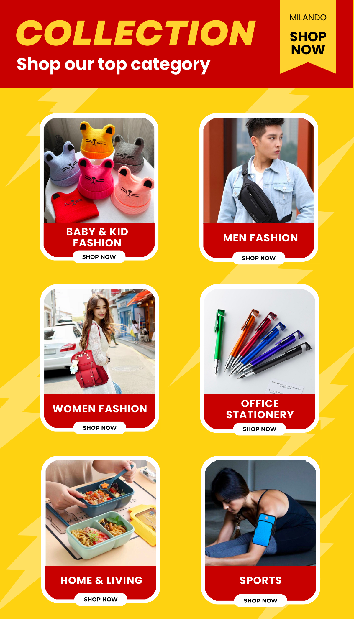 MILANDO Official Store, Online Shop | Shopee Malaysia