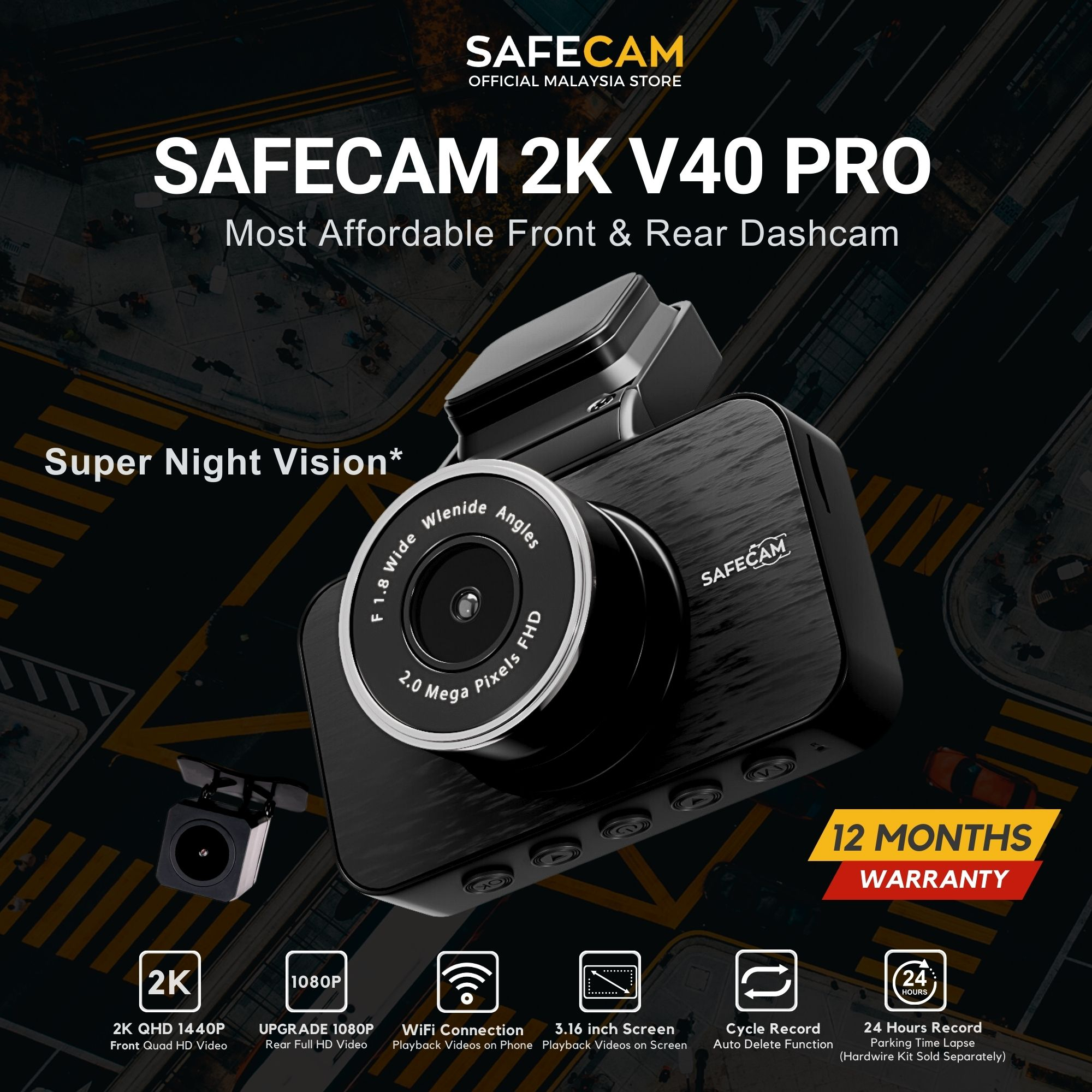 SAFECAM Official Store Online, December 2025 | Shopee Malaysia