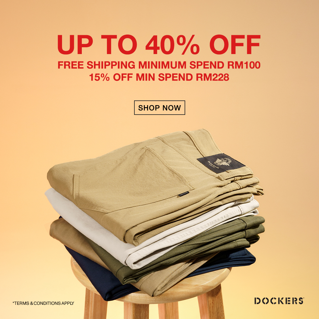 Dockers Official Store Online, January 2024 | Shopee Malaysia