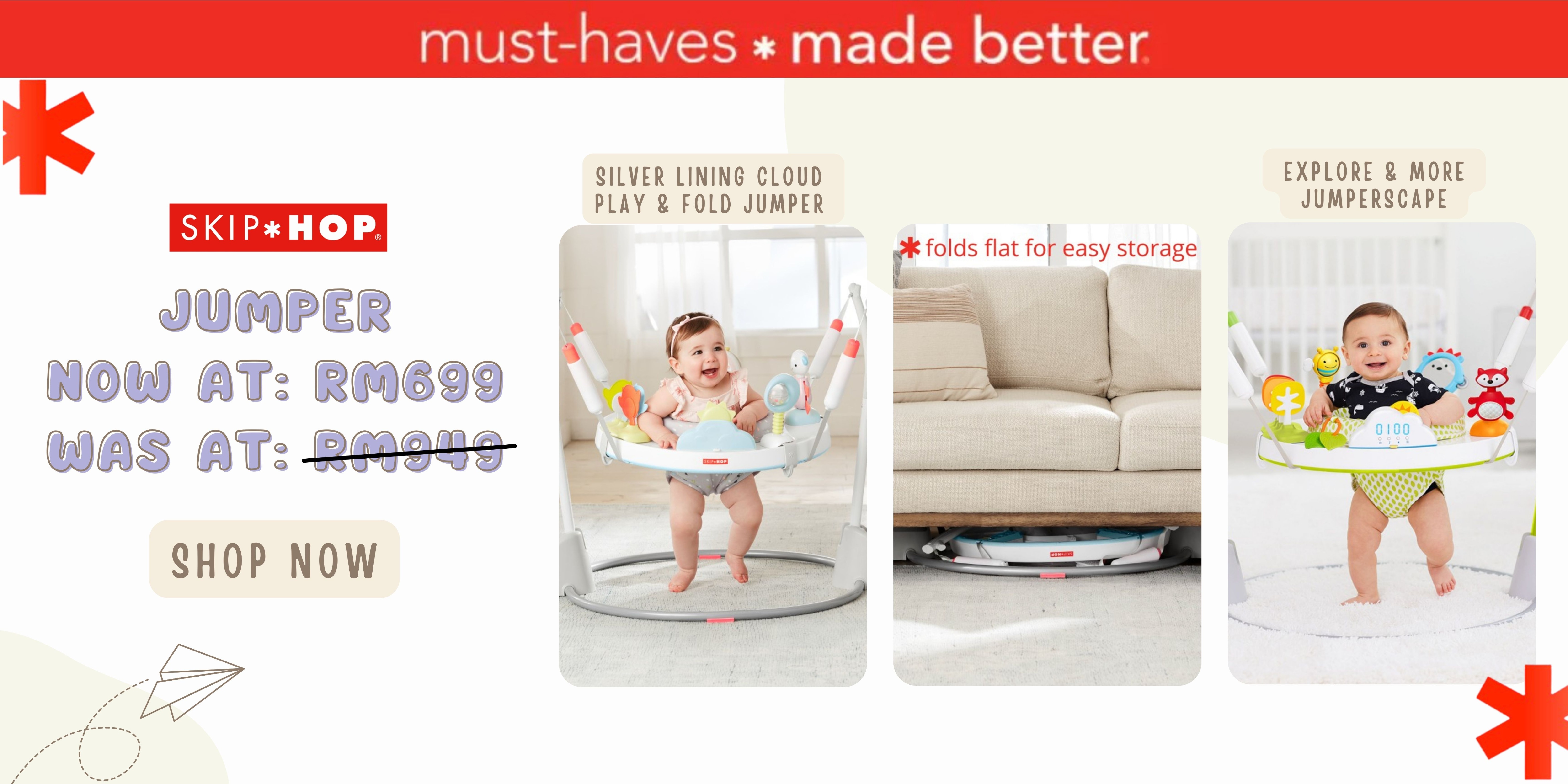 Skip Hop Official Store Online, July 2024 | Shopee Malaysia