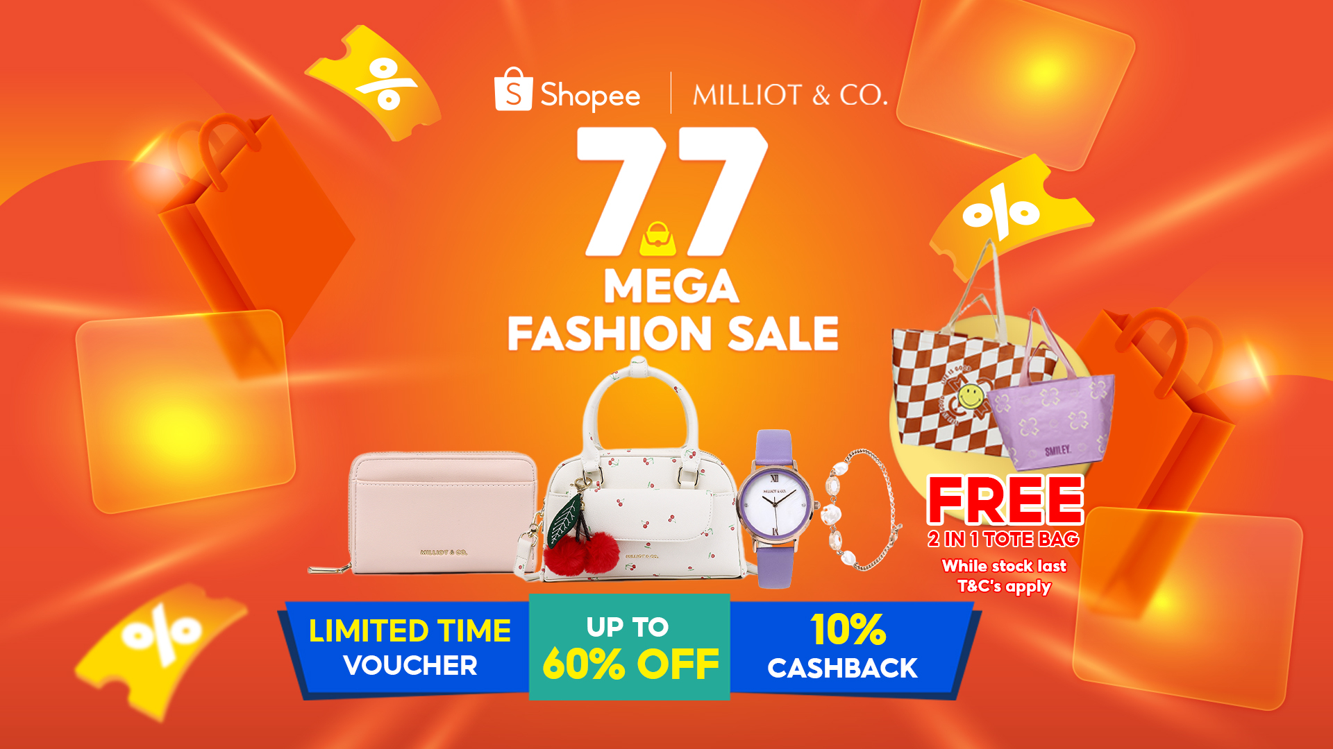 Milliot & Co. Official Store Online, July 2024 | Shopee Malaysia