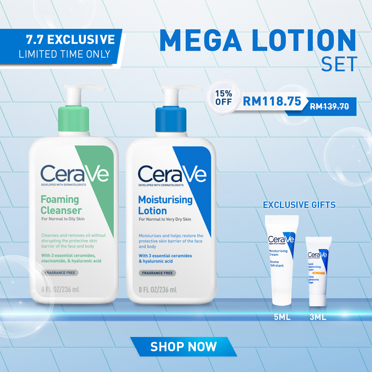 CeraVe Official Store Online, July 2024 | Shopee Malaysia