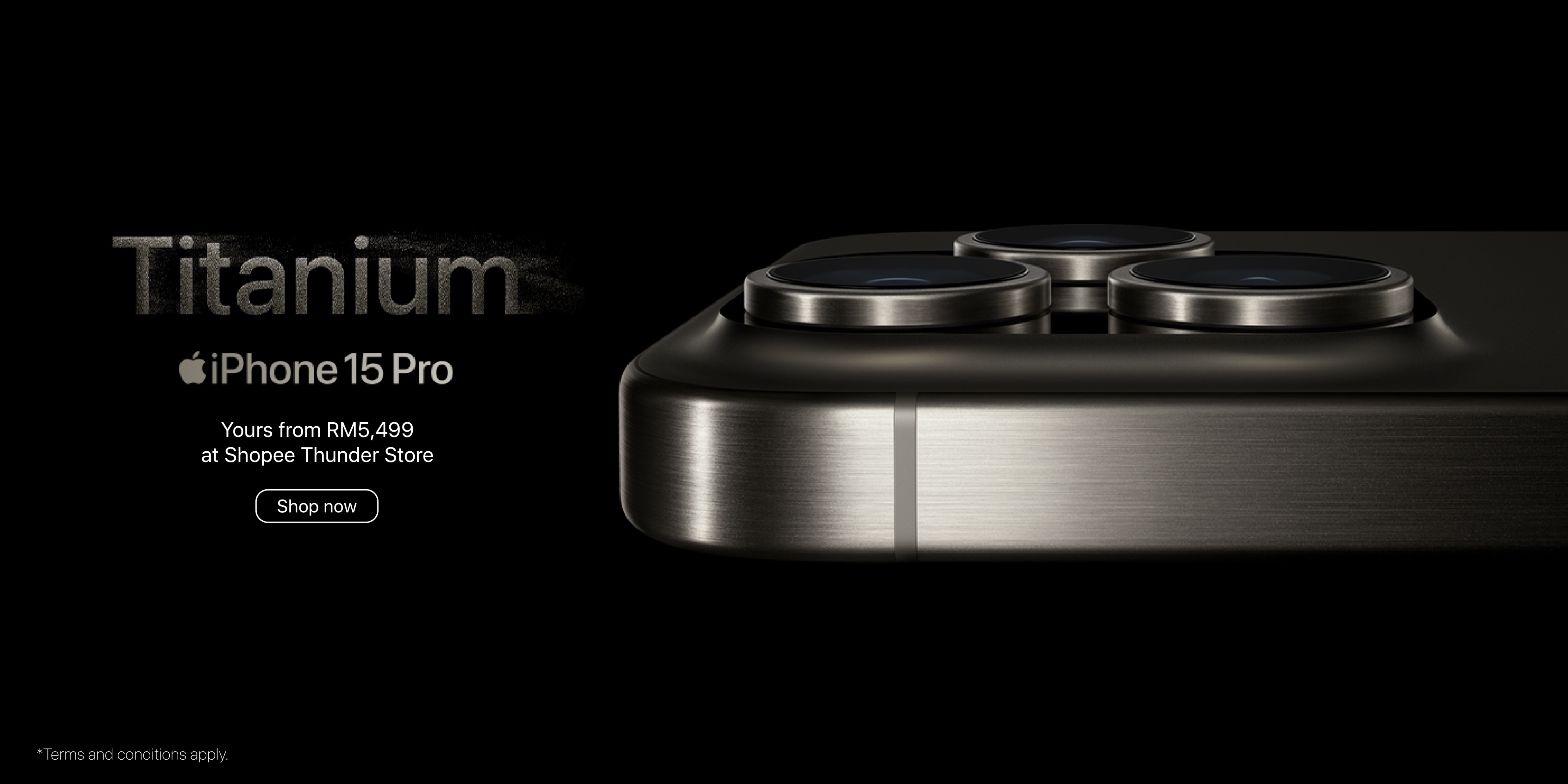 TMT Thunder Apple Reseller, August 2024 | Shopee Malaysia