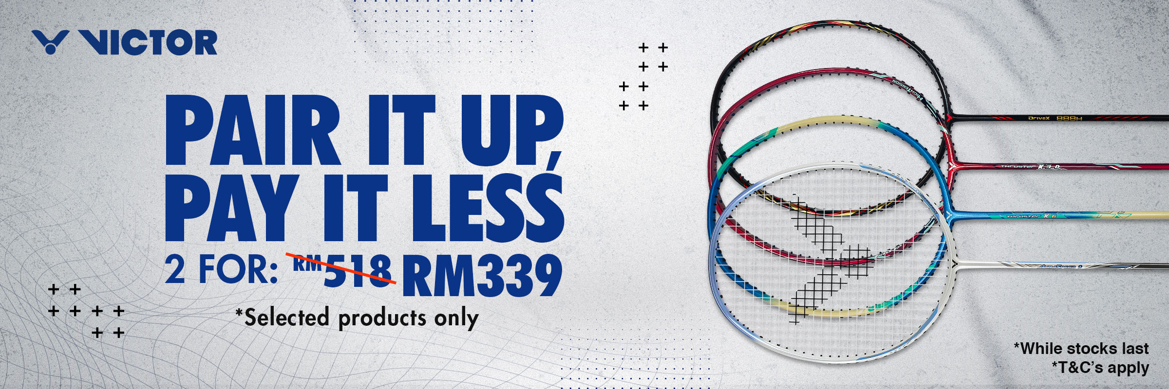 VICTOR Online Store, July 2024 | Shopee Malaysia