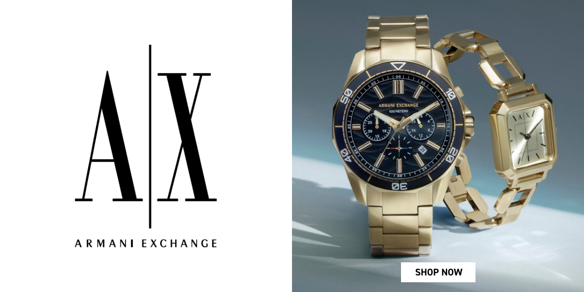 Armani Exchange Watch Official Online, June 2024 | Shopee Malaysia