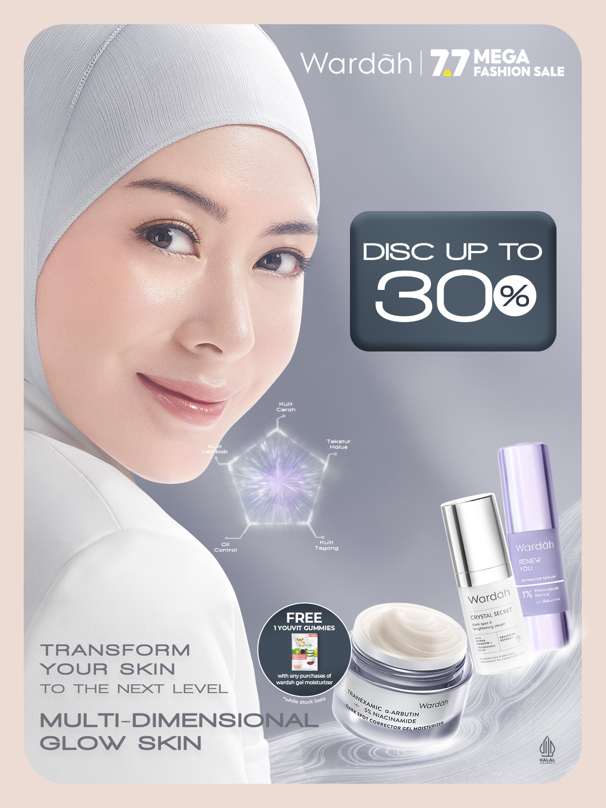 Wardah Official Online Store, August 2024 | Shopee Malaysia