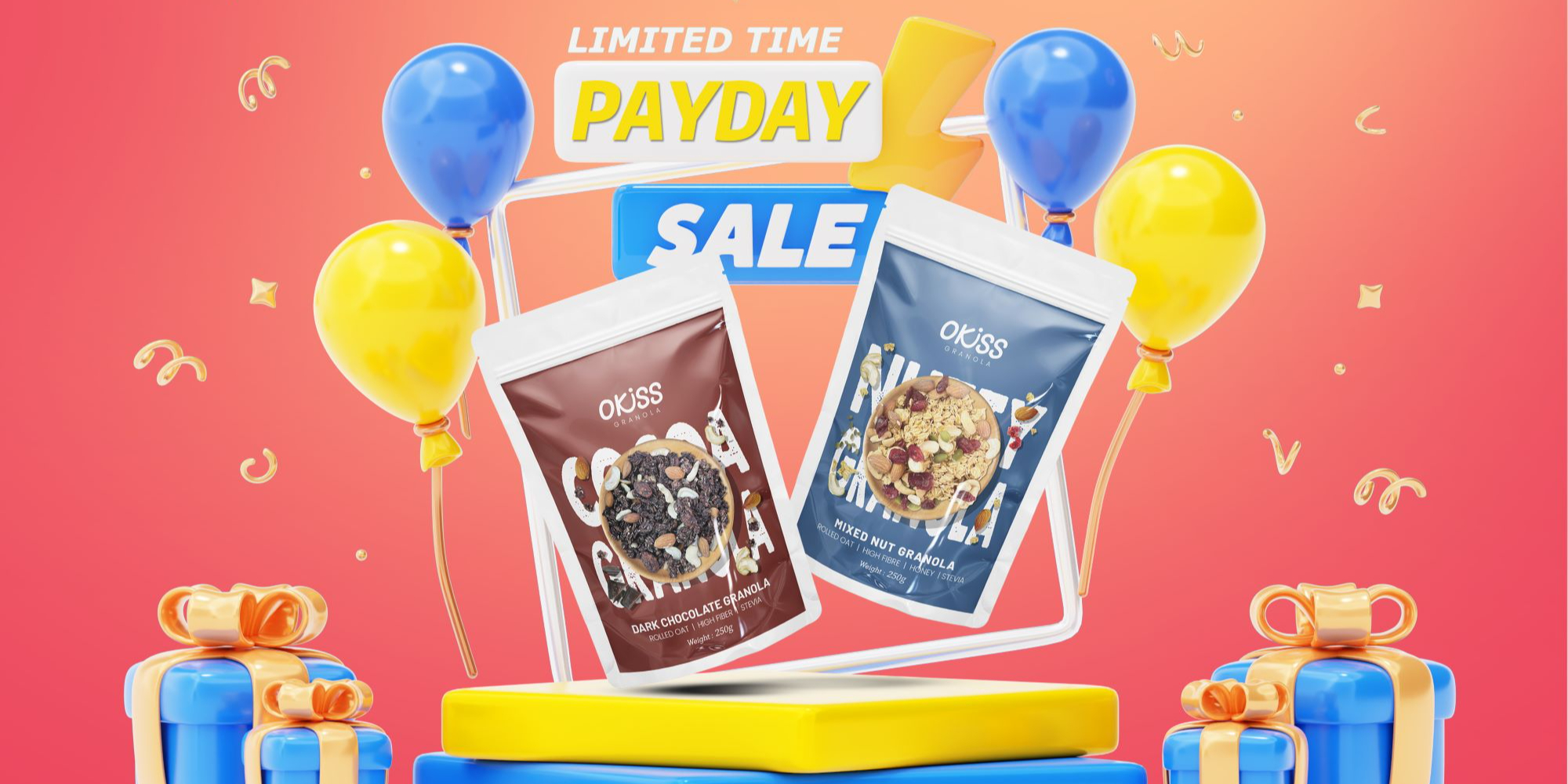 Okiss granola_Official, Online Shop | Shopee Malaysia