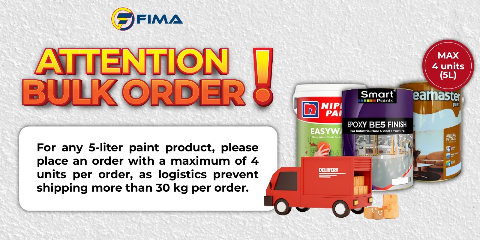 Fima Paint Sdn. Bhd., Online Shop | Shopee Malaysia