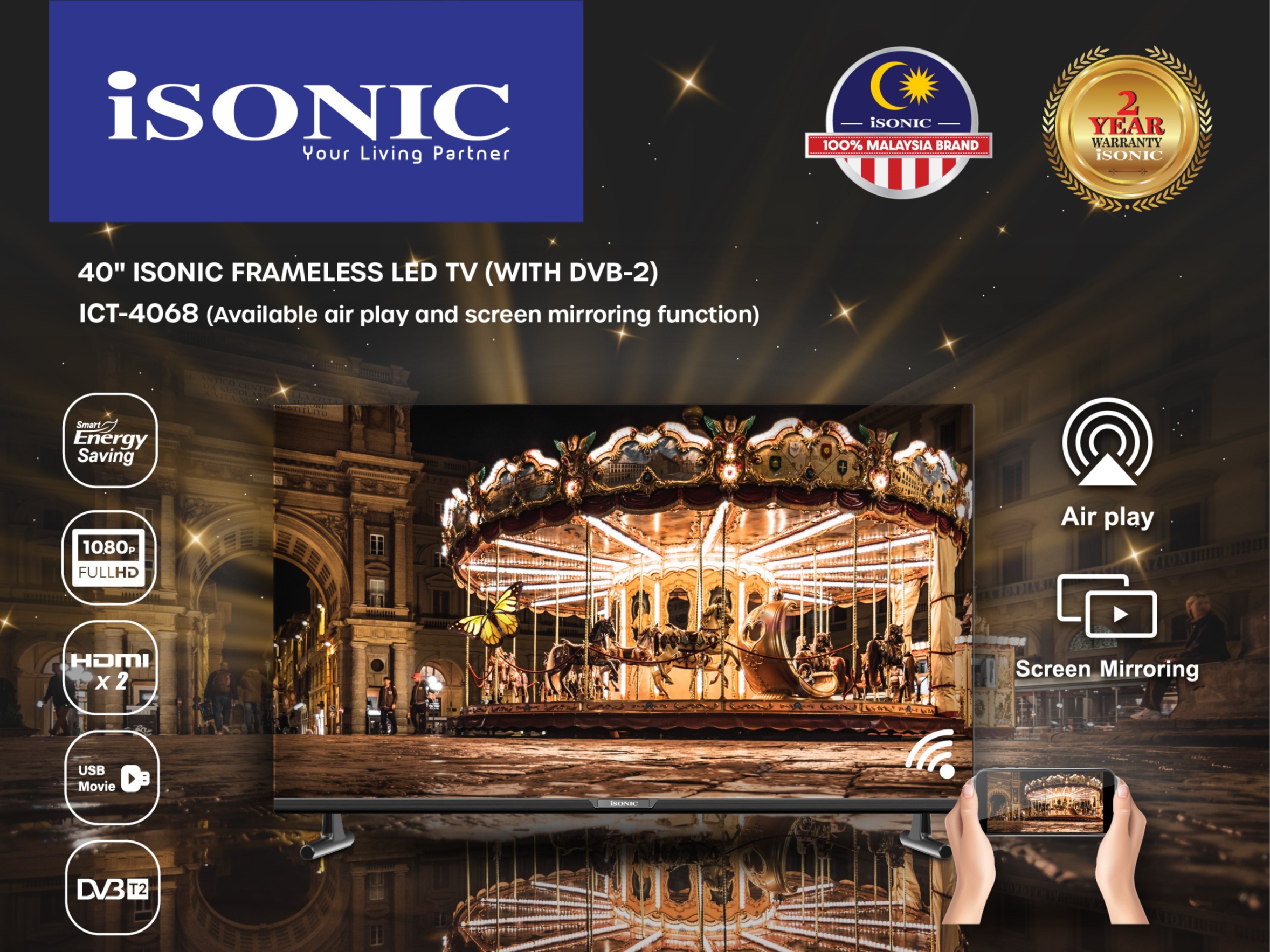 iSONIC Official Store Online, July 2024 | Shopee Malaysia