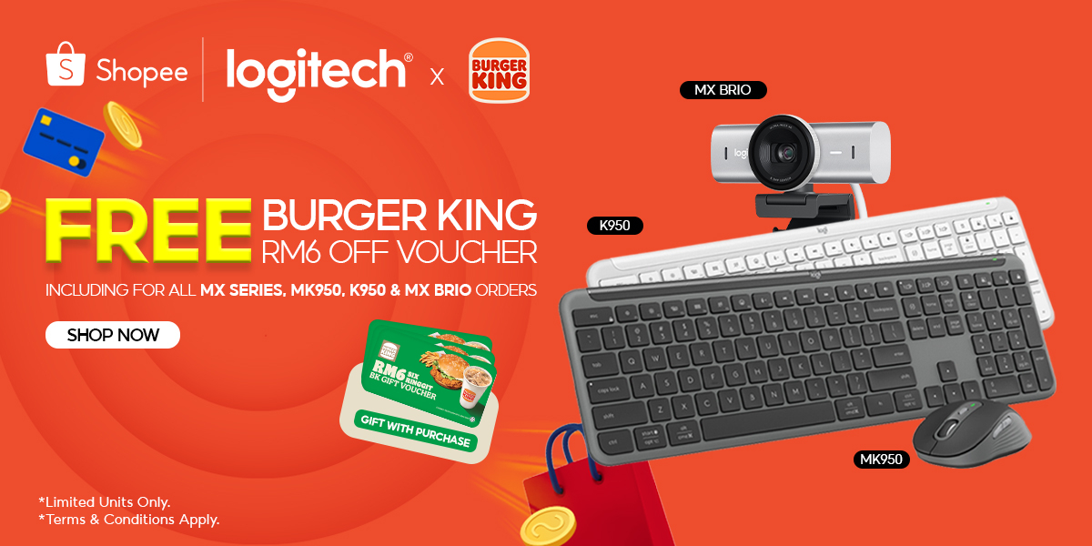 Logitech Official Online Shop, July 2024 | Shopee Malaysia