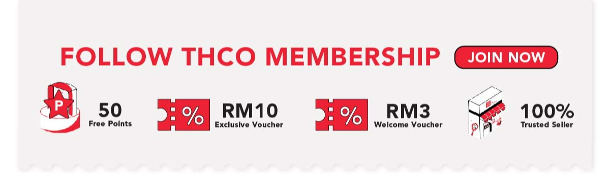 THCO Malaysia Online, December 2025 | Shopee Malaysia