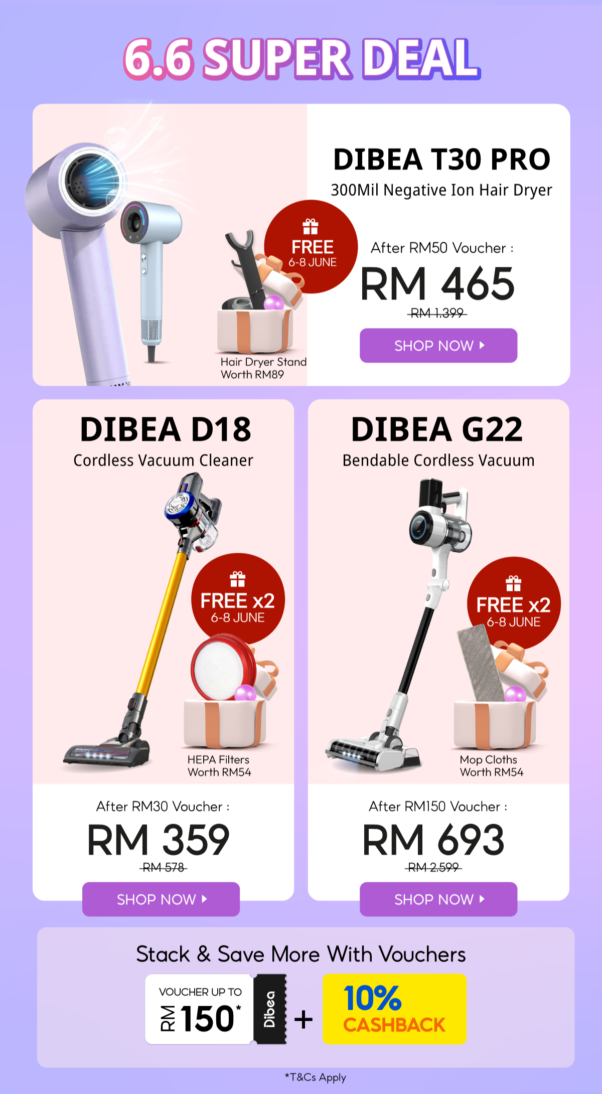 Dibea Official Online Store, June 2024 | Shopee Malaysia
