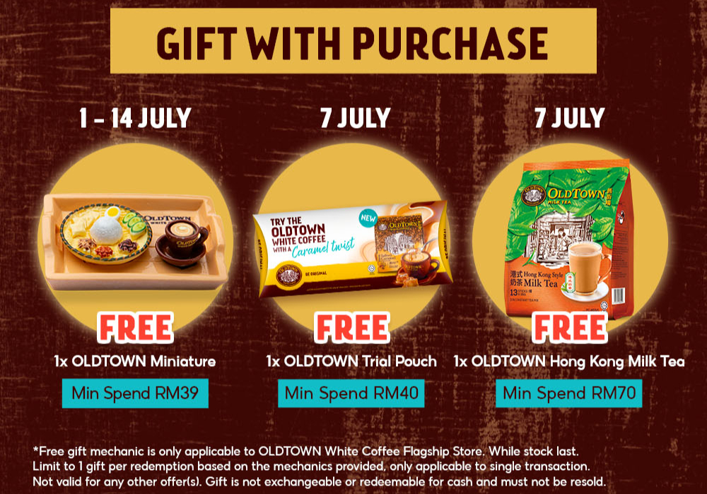 OLDTOWN White Coffee Flagship Store Online, July 2024 | Shopee Malaysia