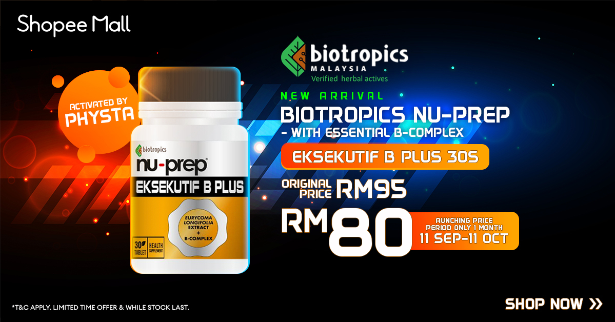 BIOTROPICS OFFICIAL STORE Online, May 2024 | Shopee Malaysia