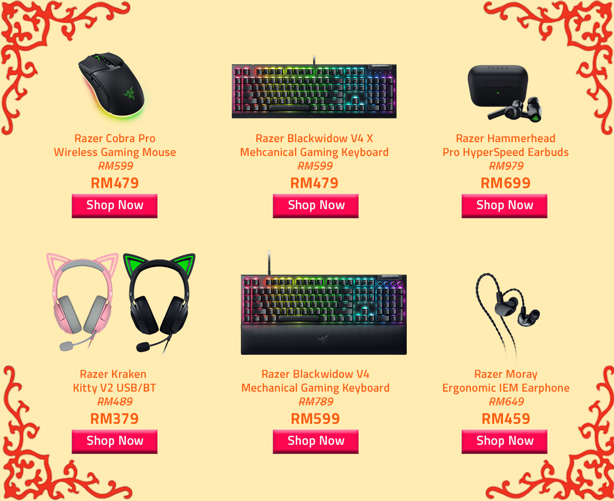 Razer Flagship Online Store, January 2024 | Shopee Malaysia