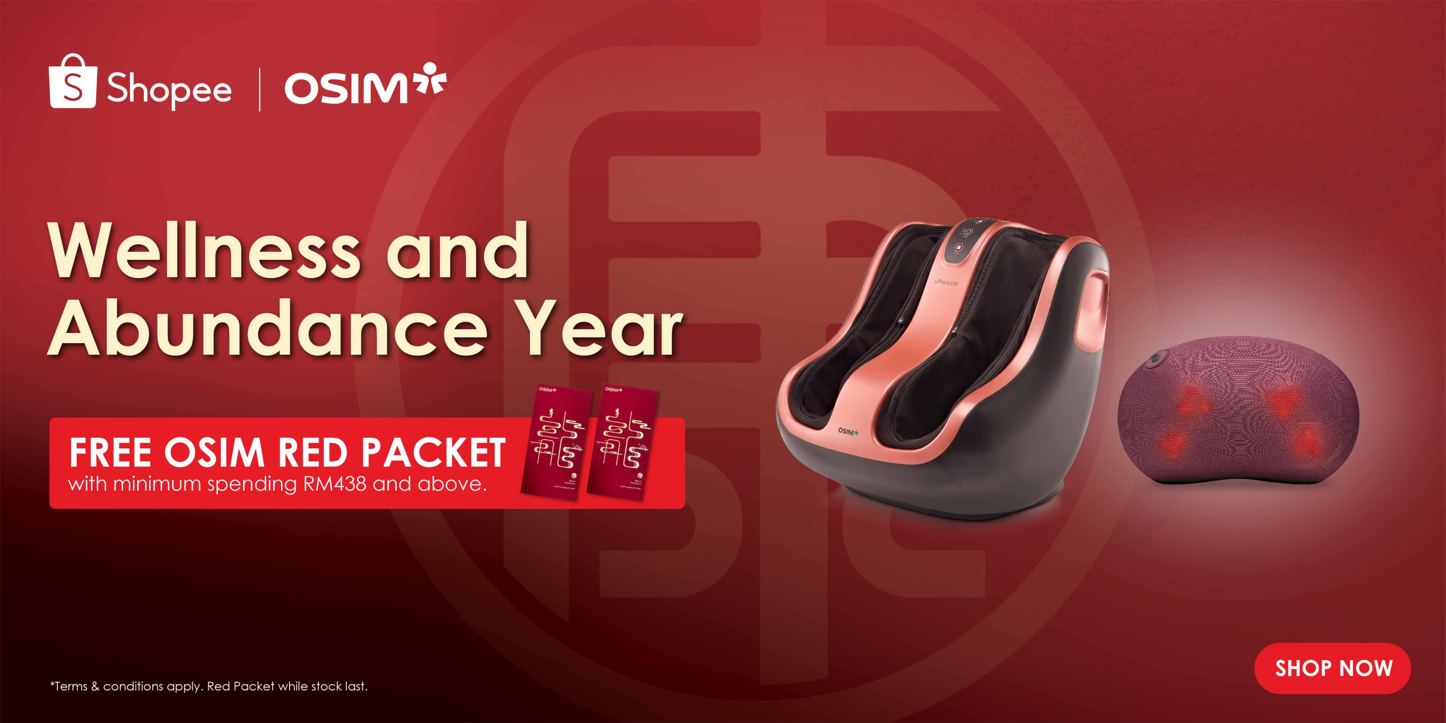 OSIM Official Online Store, January 2025 | Shopee Malaysia