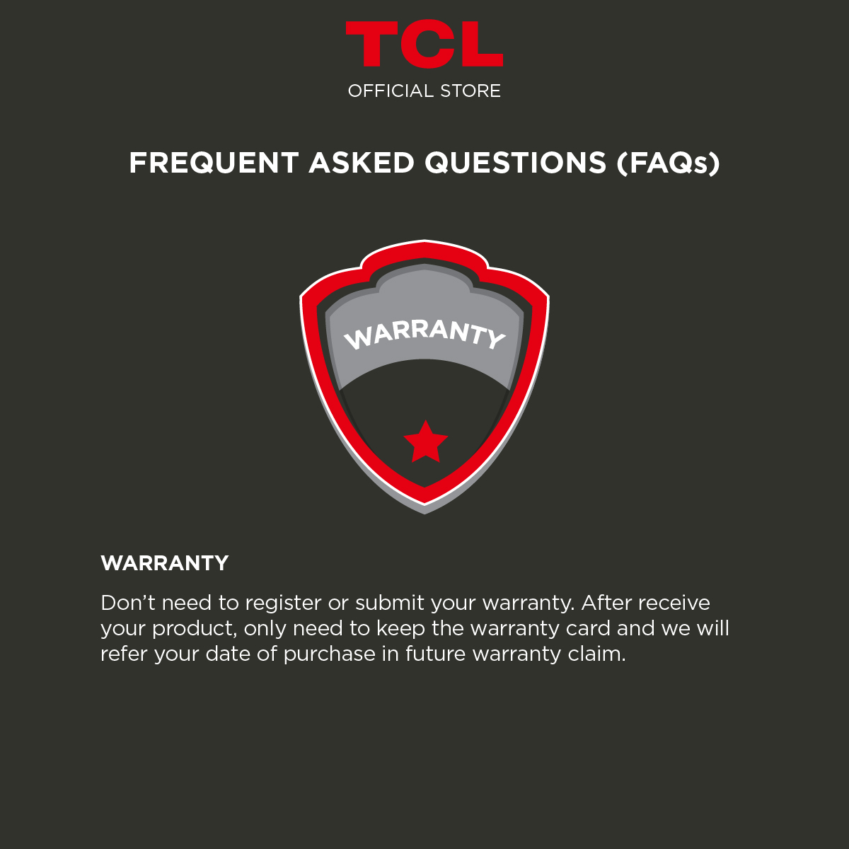 TCL Official Store Online, July 2024 | Shopee Malaysia