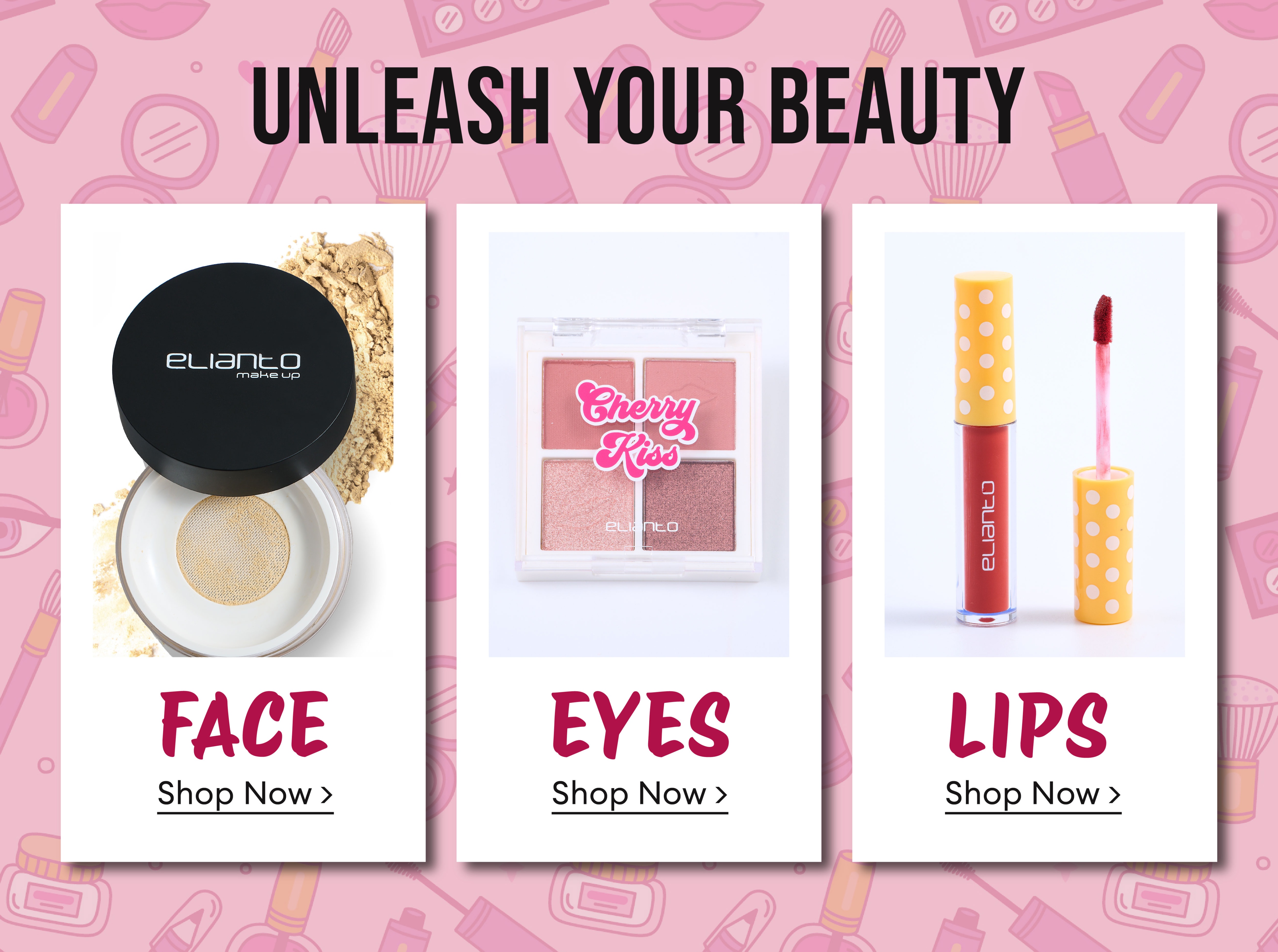 Elianto Make Up Official. Online, July 2024 | Shopee Malaysia