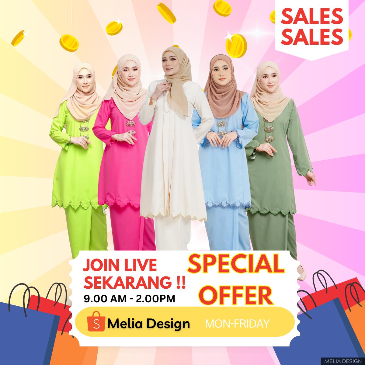 Melia Design HQ, Online Shop | Shopee Malaysia