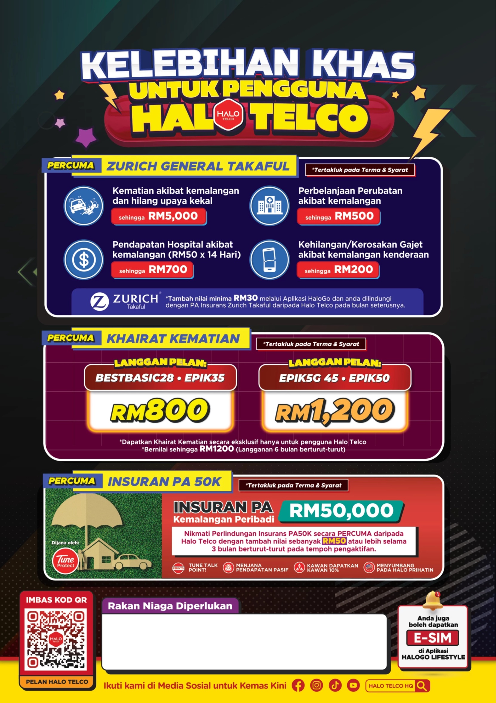 HALO TELCO OFFICIAL STORE, Online Shop | Shopee Malaysia