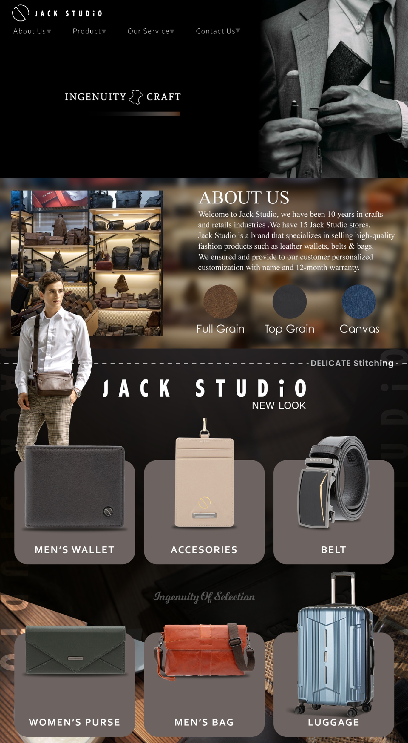 Jack Studio Leather Craft Store Online, February 2024 | Shopee Malaysia