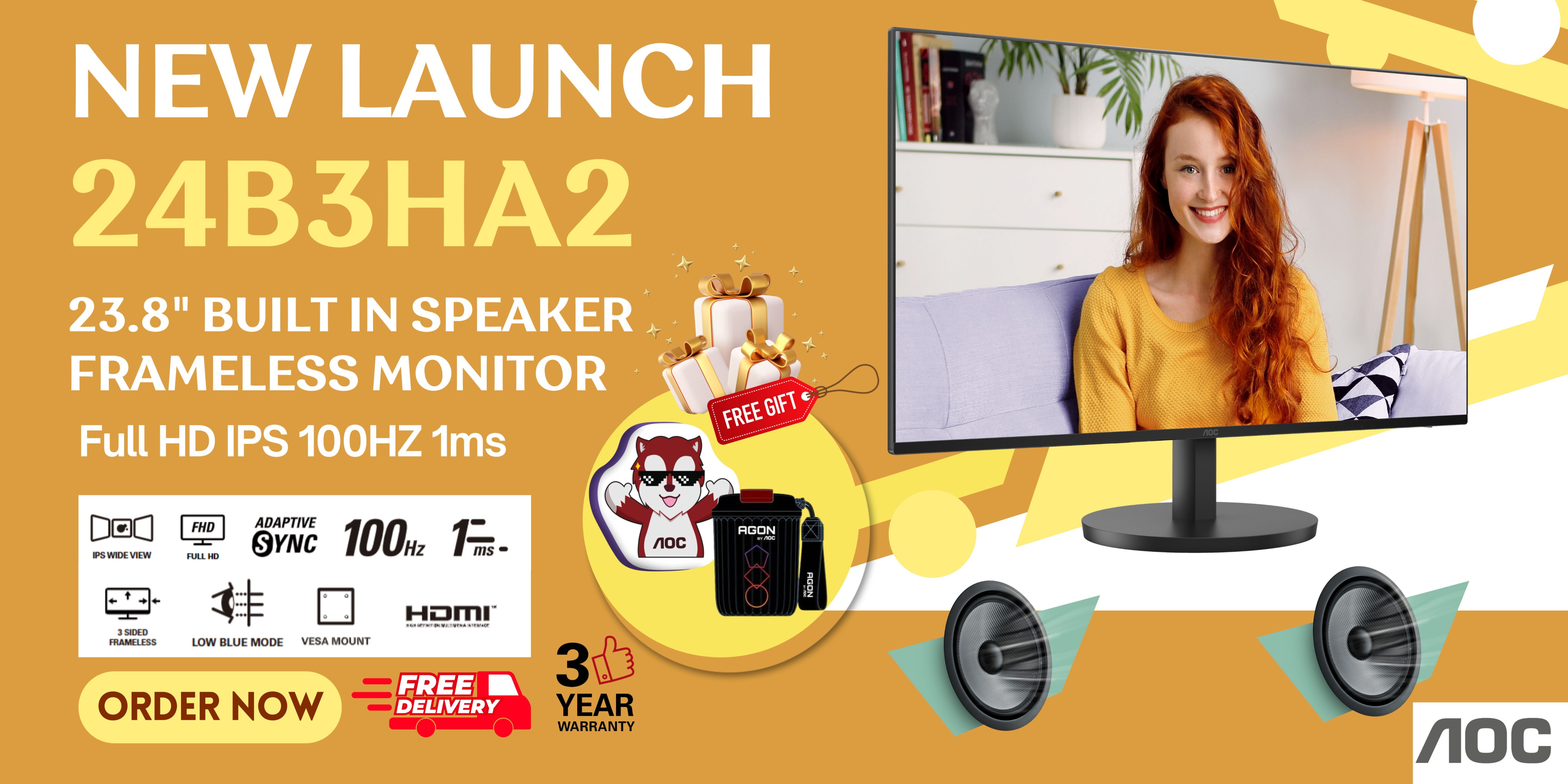 AOC.MALAYSIA Official Online Store, August 2024 | Shopee Malaysia