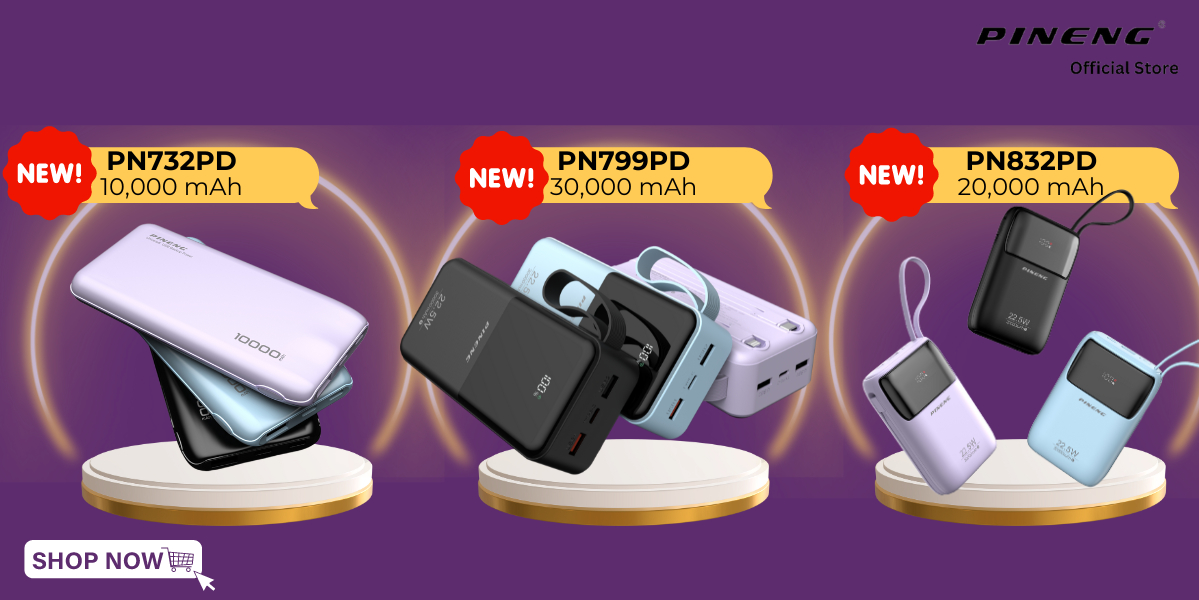 Pineng Powerbank Mall Malaysia Online, October 2025 | Shopee Malaysia