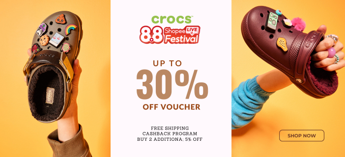 Crocs Malaysia Official Store Online, August 2024 | Shopee Malaysia