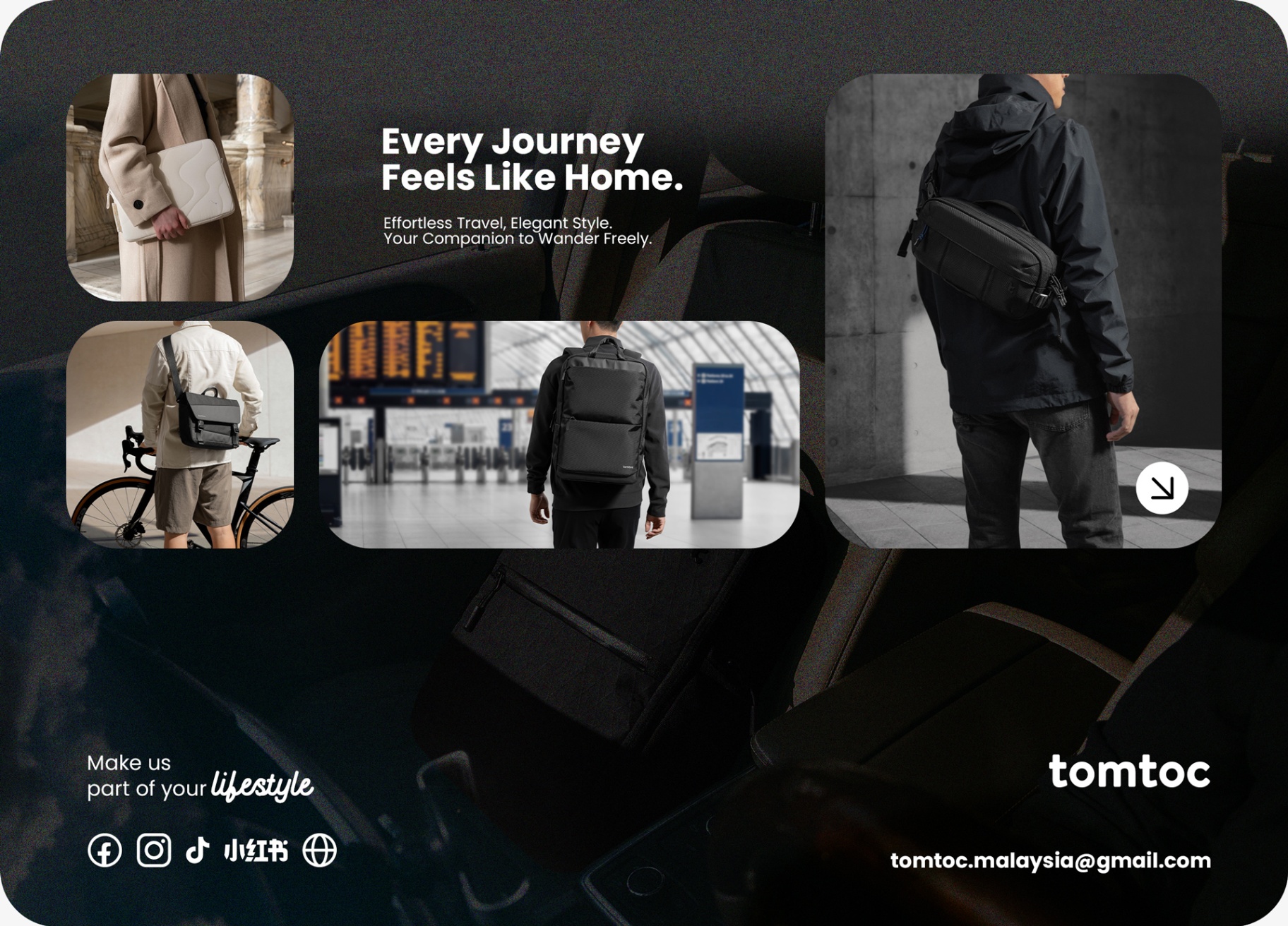 tomtoc Official Store Online, July 2024 | Shopee Malaysia