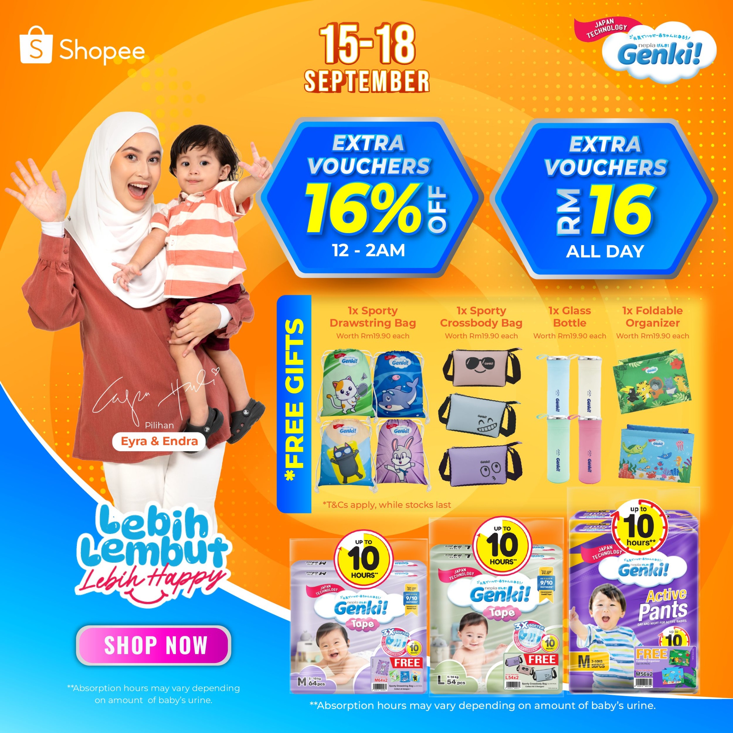 Genki!/Regain Official Store by OJI Online, September 2024 | Shopee Malaysia