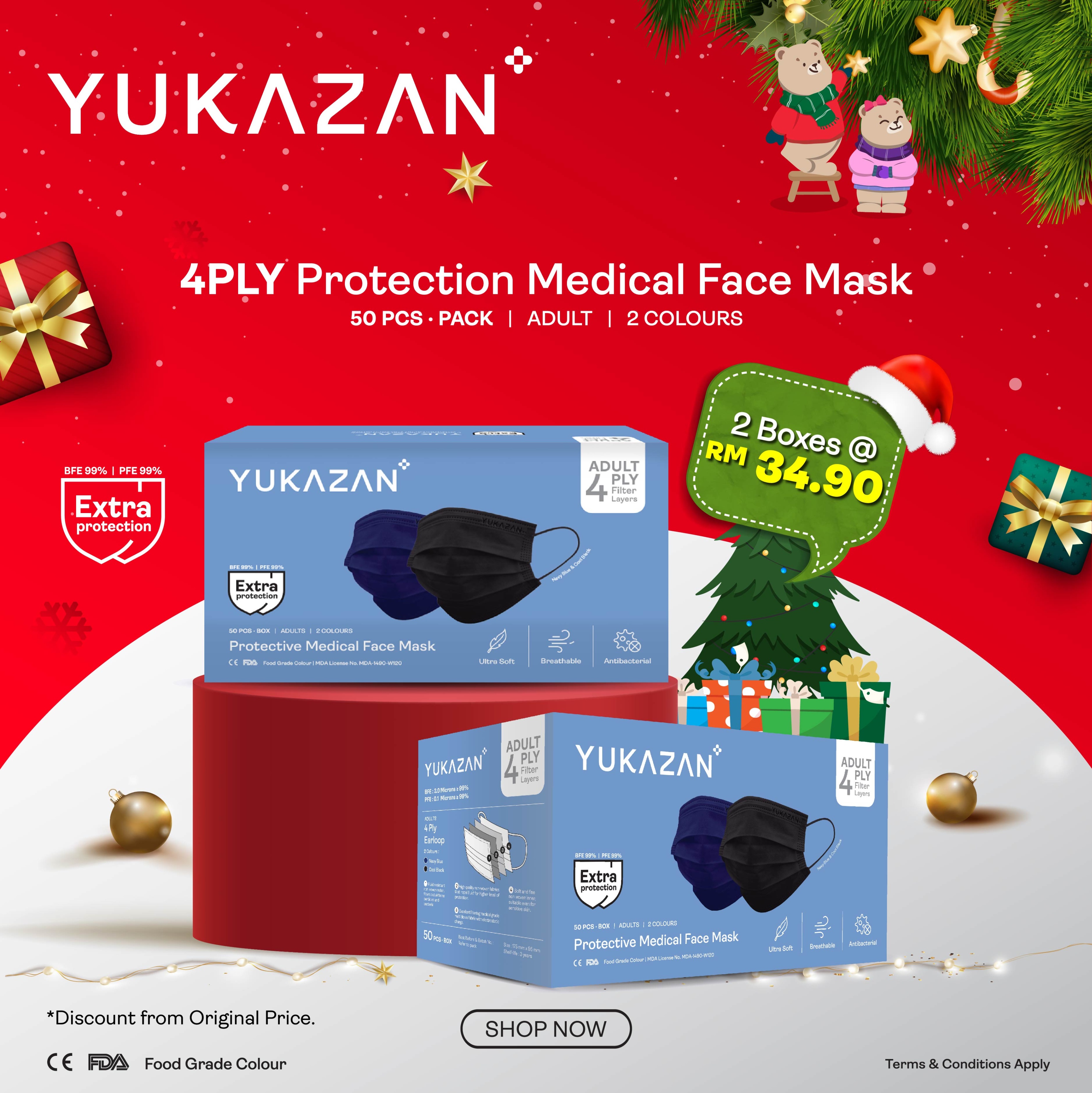 Yukazan Official Online Store, December 2024 | Shopee Malaysia