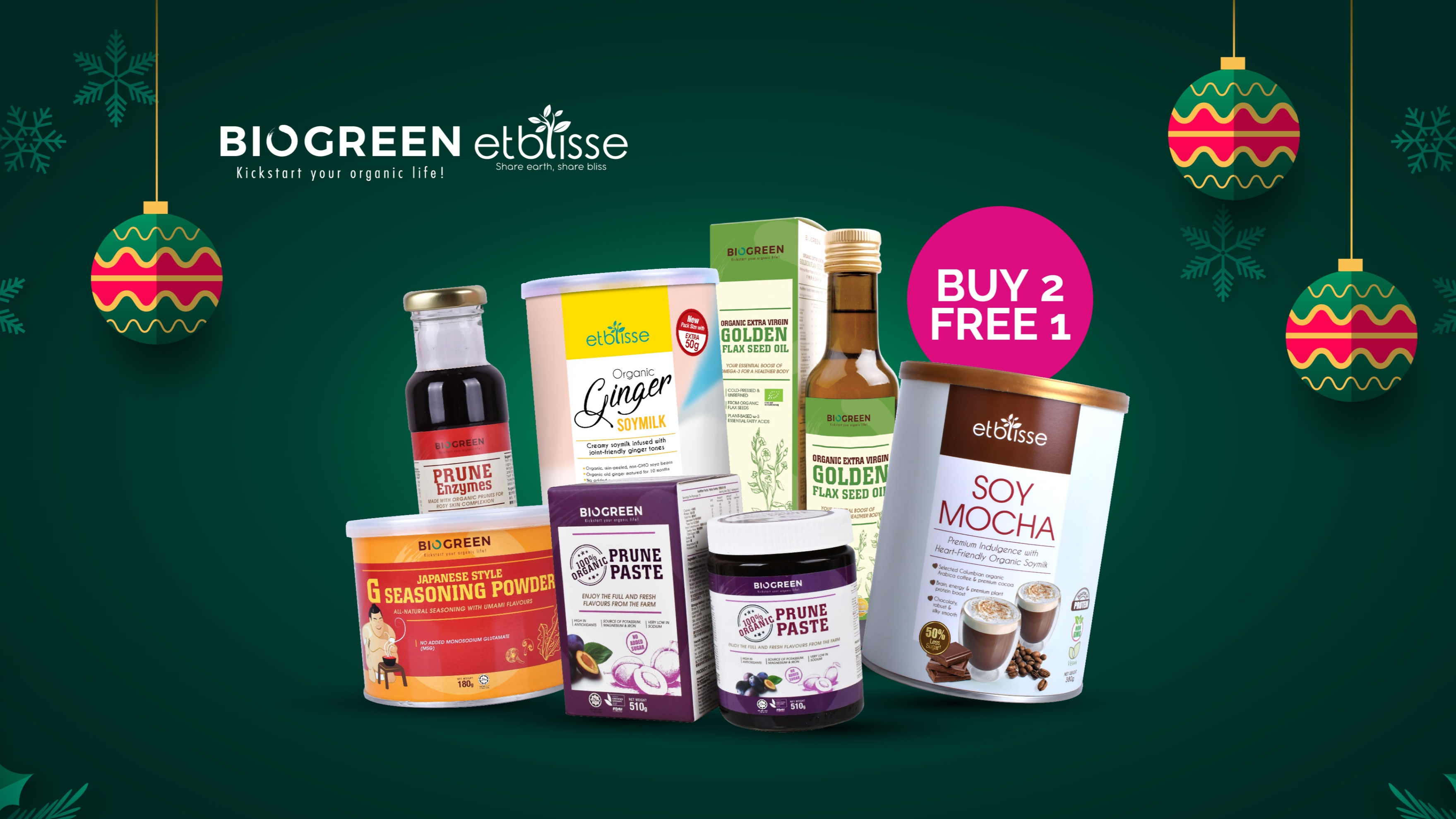 Biogreen Organic Official Store Online, February 2025 | Shopee Malaysia