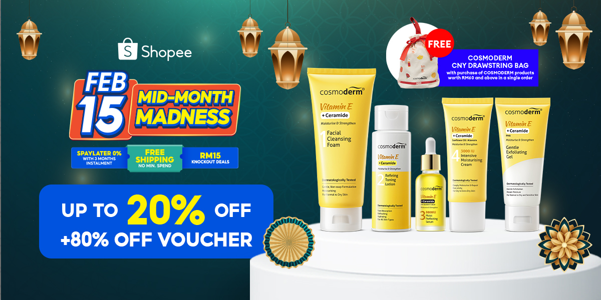 Cosmoderm Official Online Store, February 2025 | Shopee Malaysia