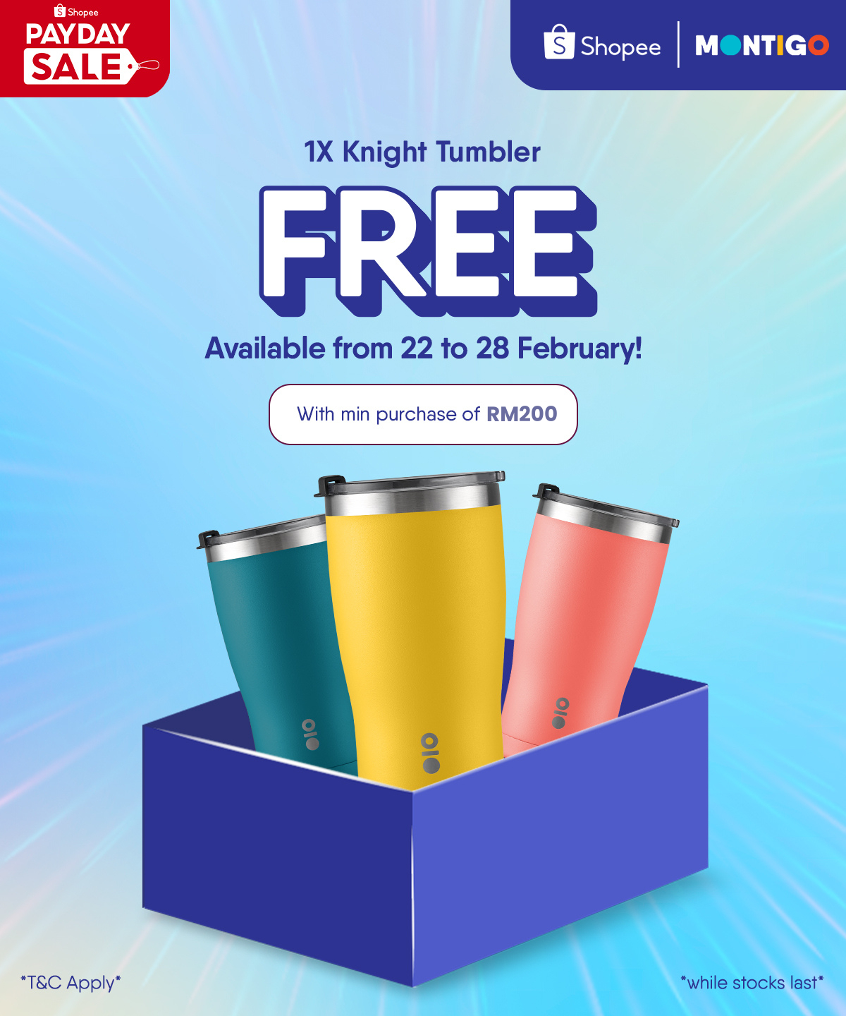 MONTIGO Official Store Online, February 2025 | Shopee Malaysia