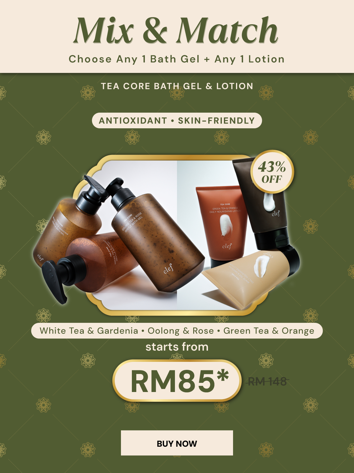 CLEF Skincare Official Store Online, March 2025 | Shopee Malaysia