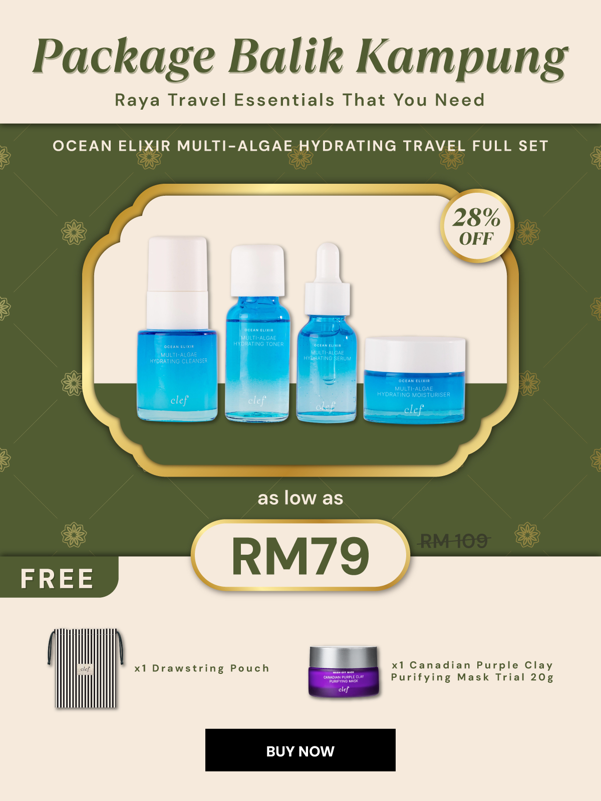 CLEF Skincare Official Store Online, March 2025 | Shopee Malaysia