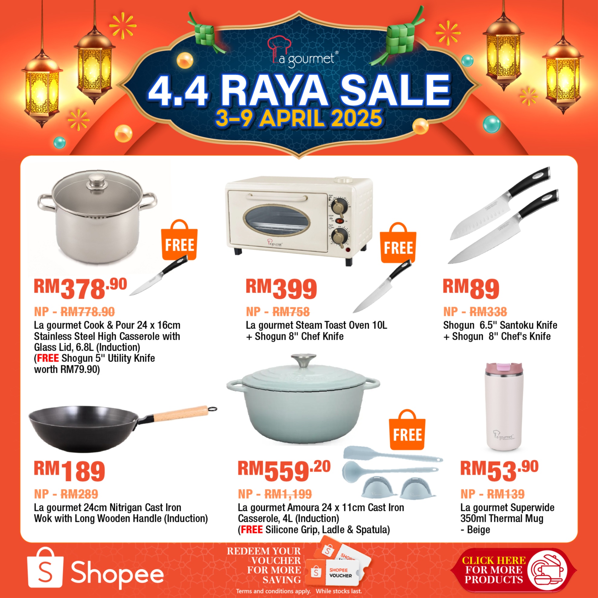 La gourmet Official Shop, Online Shop | Shopee Malaysia