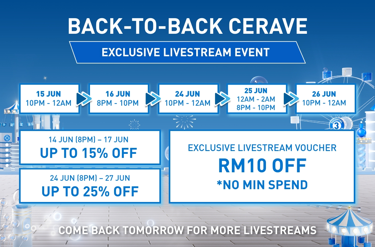 CeraVe Official Store Online, June 2025 | Shopee Malaysia