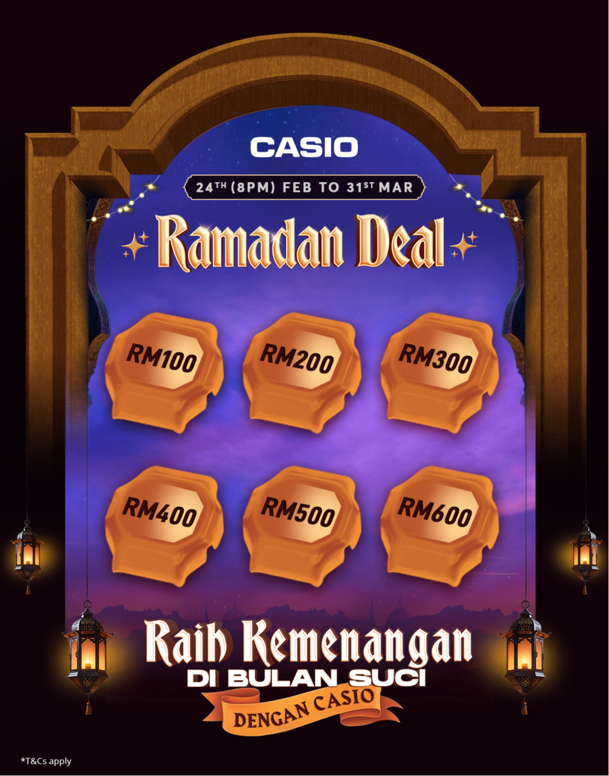 Casio Official Online Store, March 2025 | Shopee Malaysia