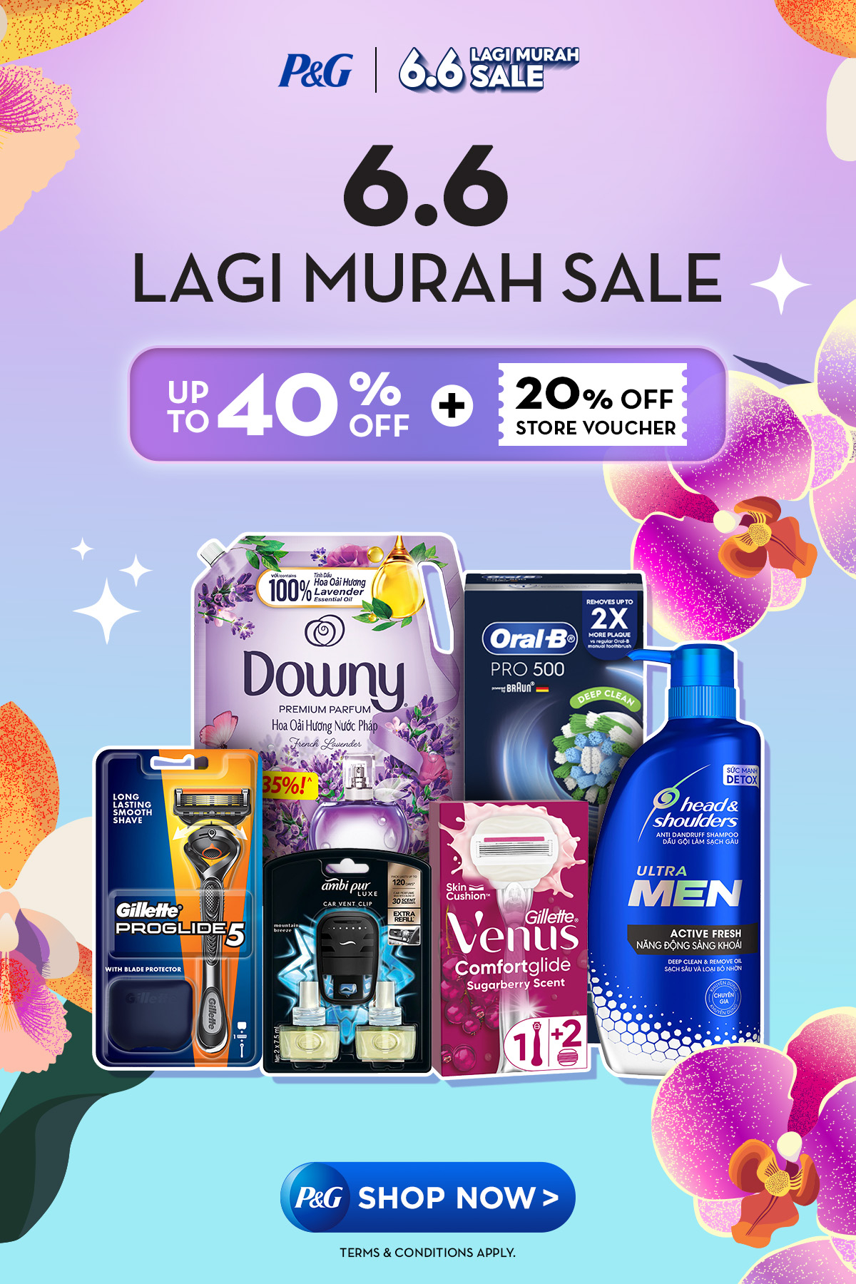 P&G Official Online Store, June 2025 | Shopee Malaysia