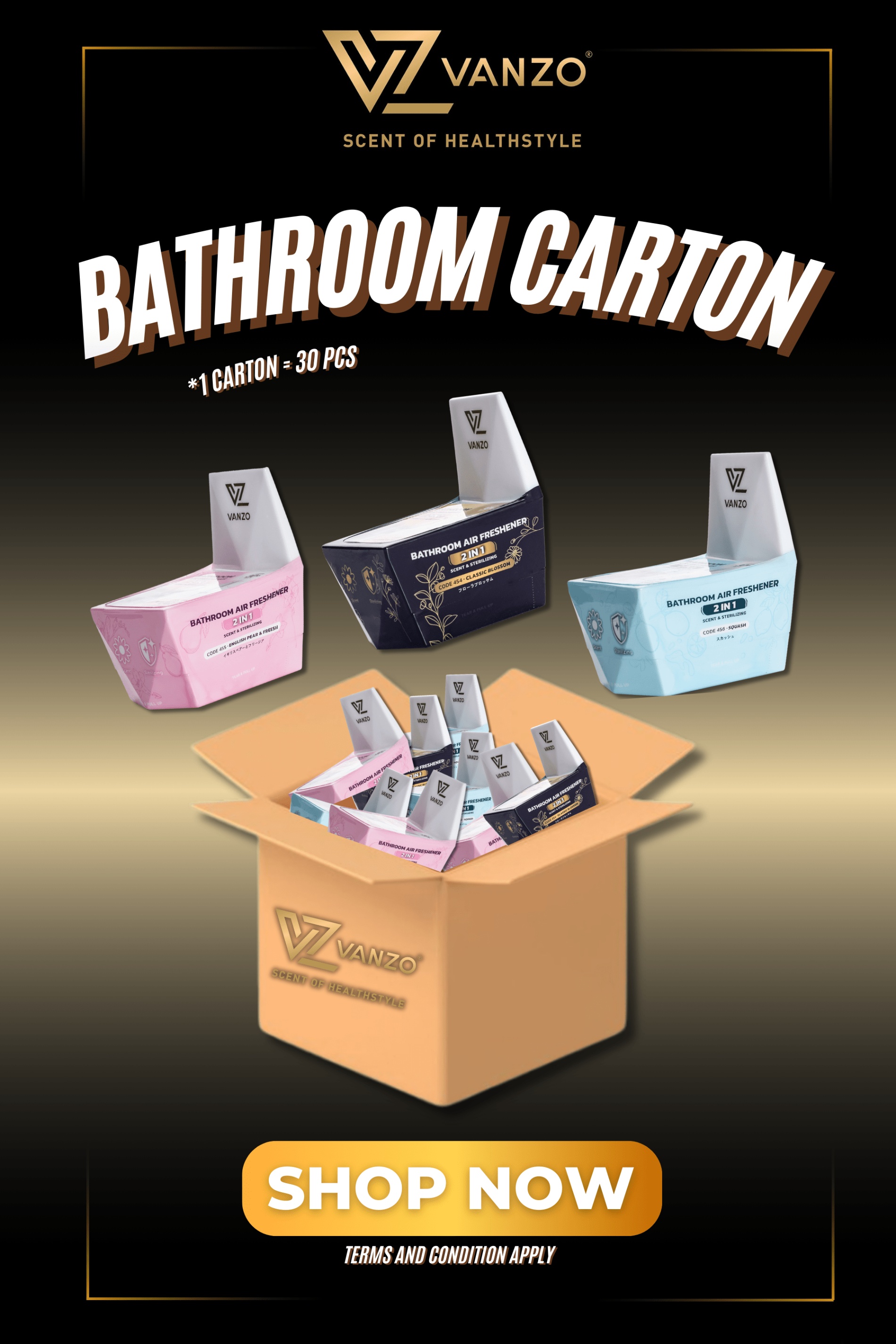 VANZO Official Store Online, February 2025 | Shopee Malaysia