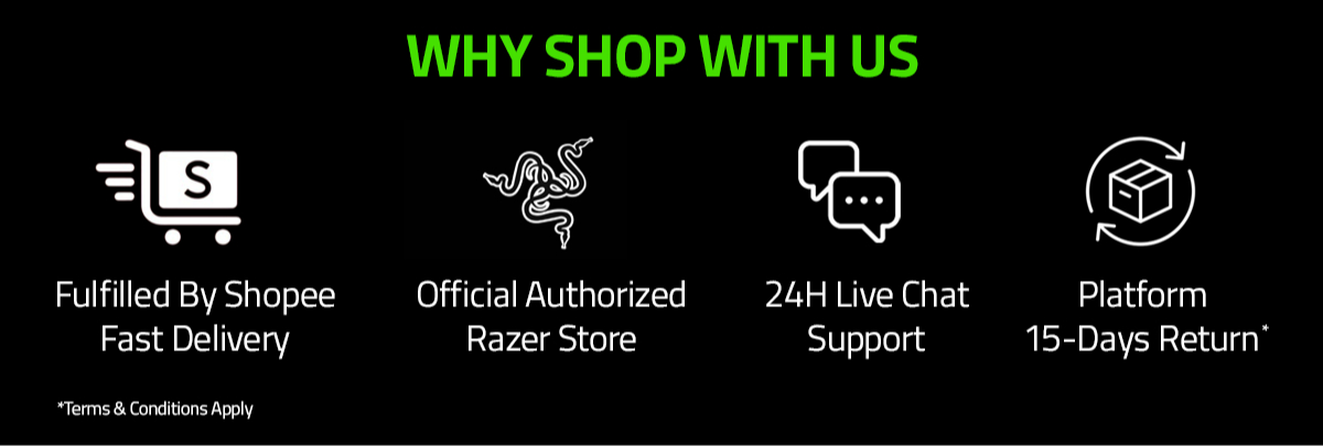 Razer Flagship Online Store, November 2025 | Shopee Malaysia