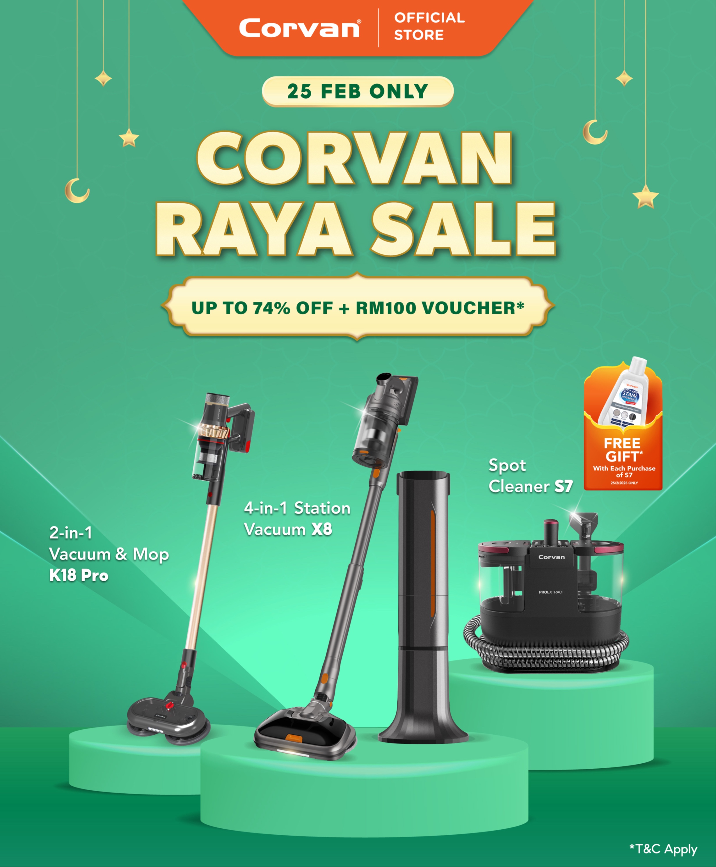 Corvan Official Online Store, February 2025 | Shopee Malaysia