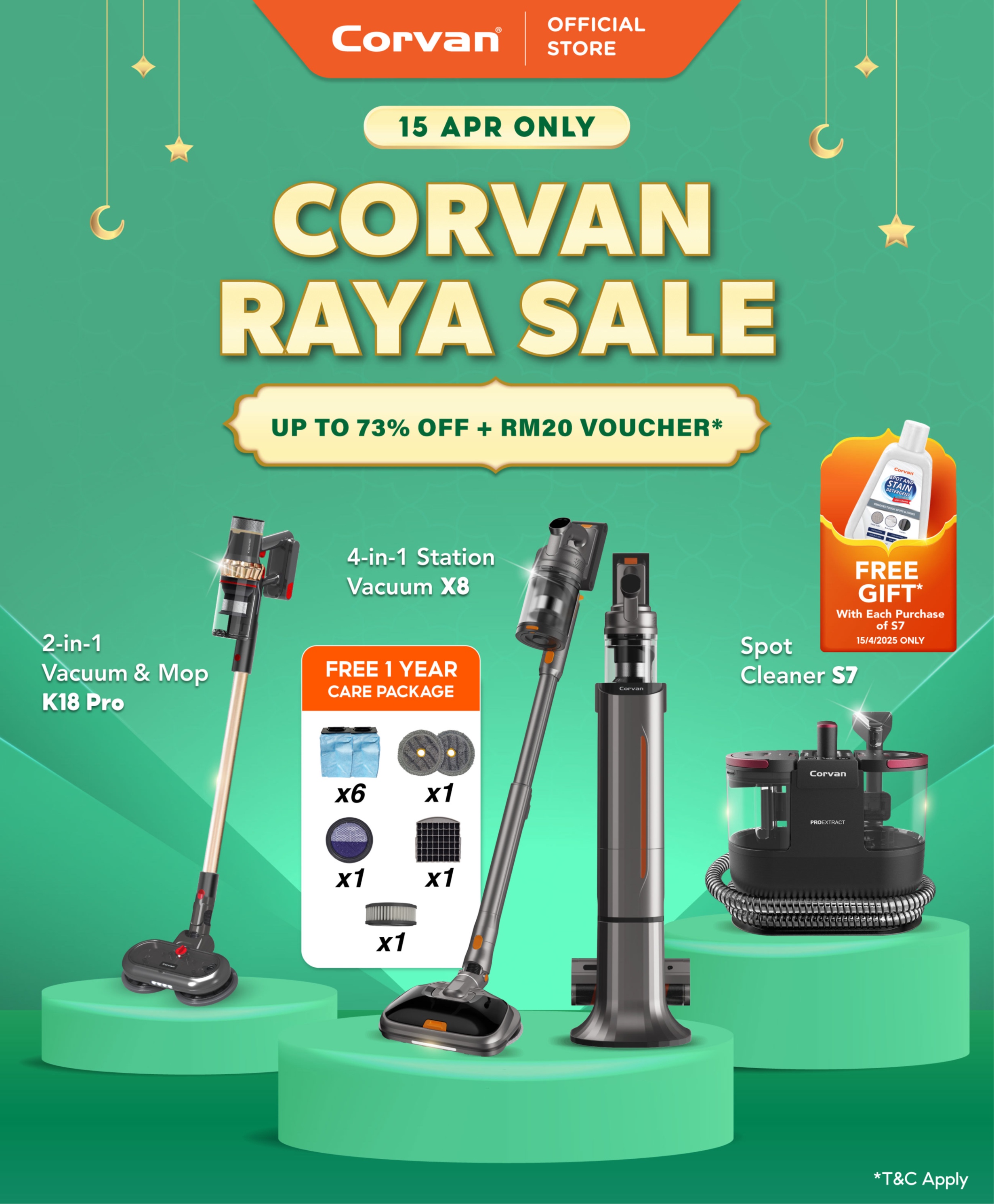Corvan Official Online Store, April 2025 | Shopee Malaysia