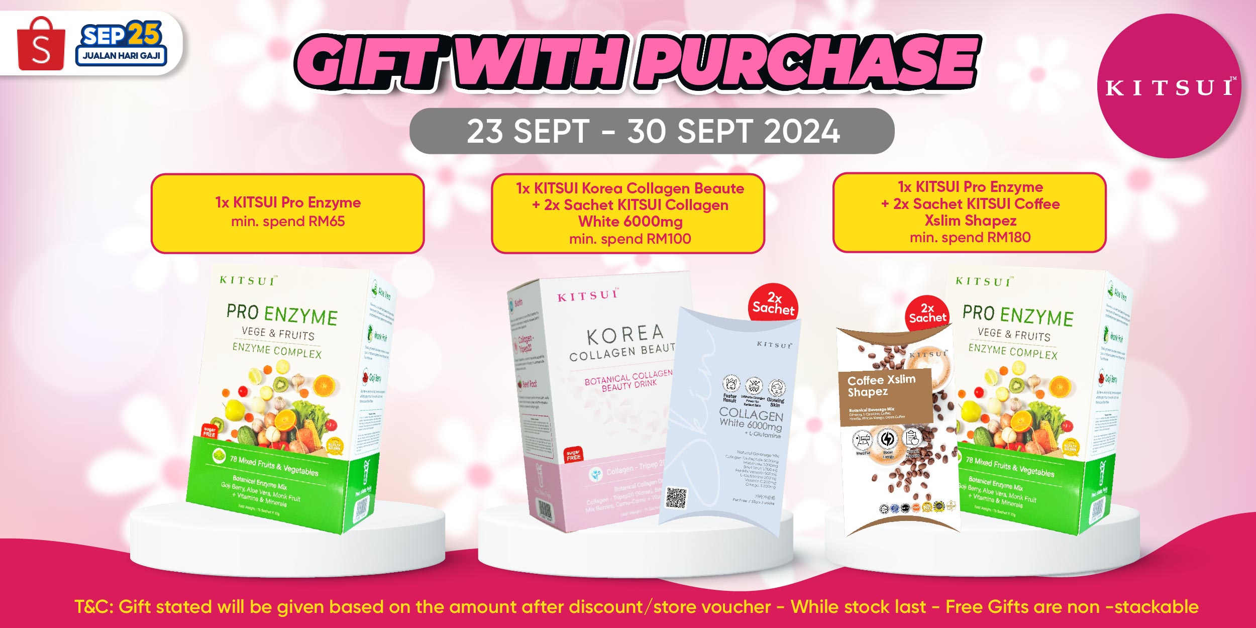 KITSUI Official Store Online, October 2024 | Shopee Malaysia